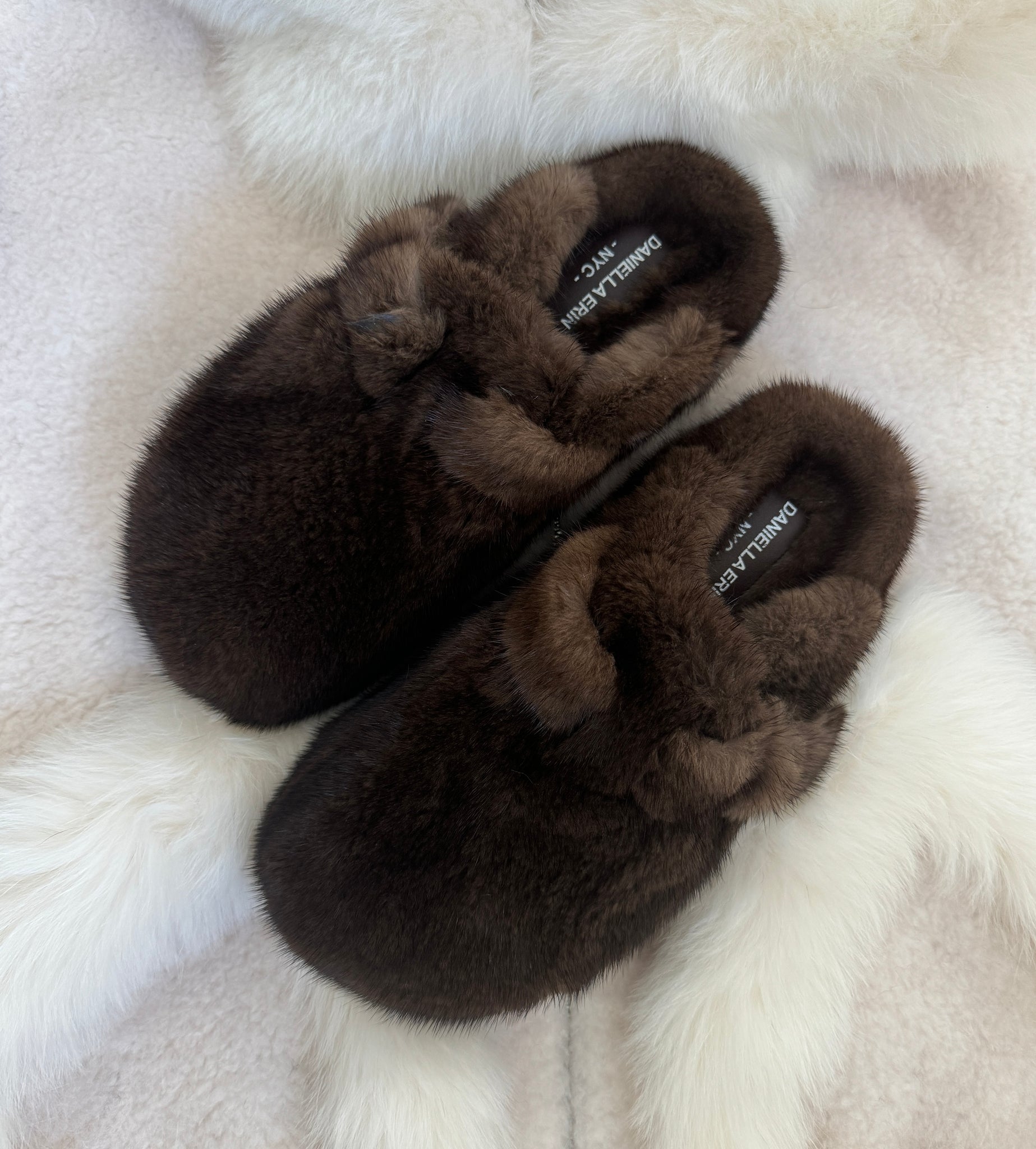 Genuine Mink Closed Toe Shoes – Daniella Erin NYC