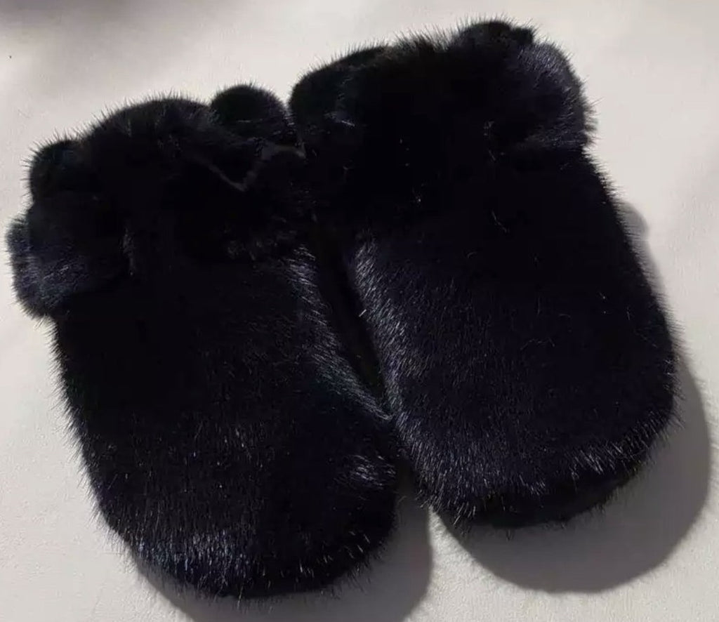 Genuine Mink Closed Toe Shoes – Daniella Erin NYC